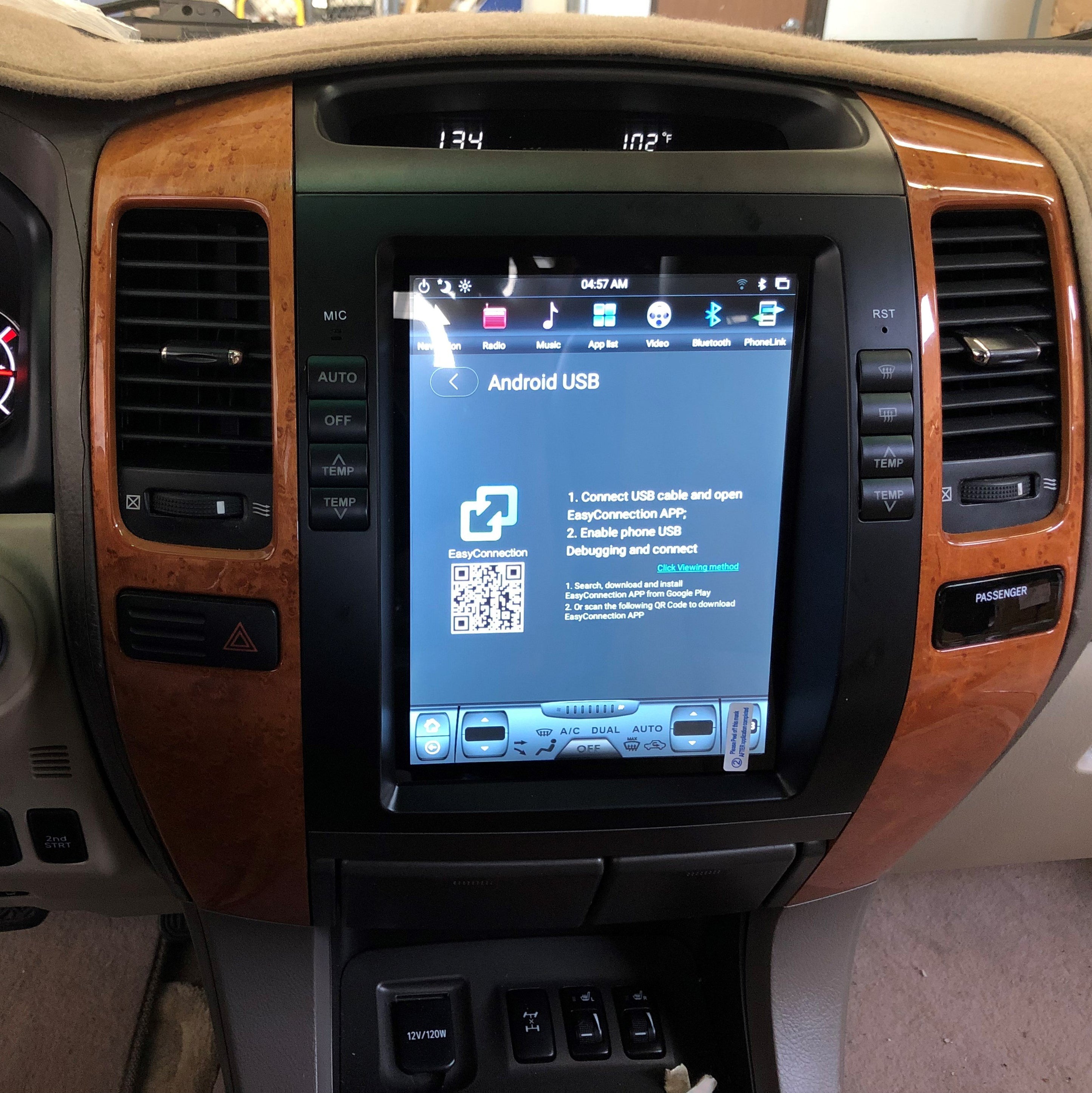 10.4" Tesla-style Vertical Screen Android Fast boot Navigation Radio ...